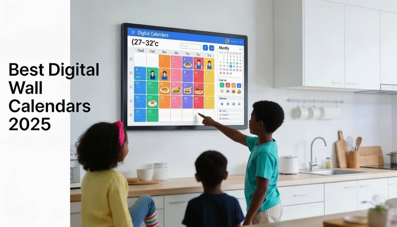Best Digital Wall Calendars 2025 (Tested: Hearth, Cozyla, Skylight ...